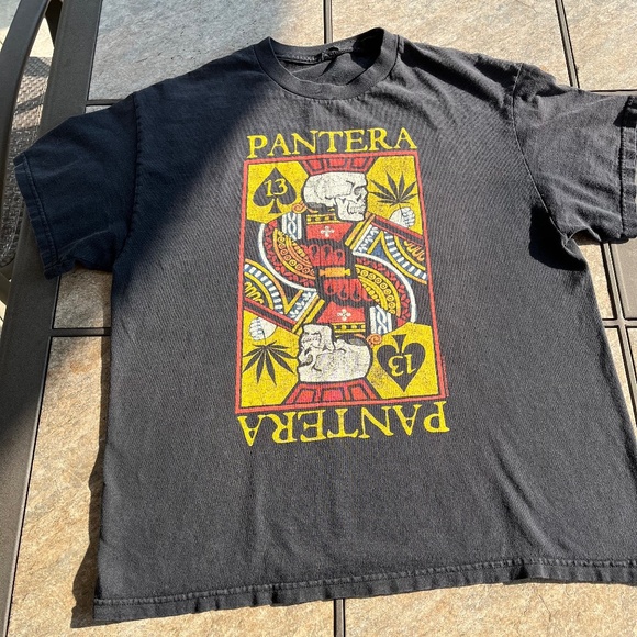 Vintage | Shirts | Vintage Pantera Black Tshirt | Poshmark